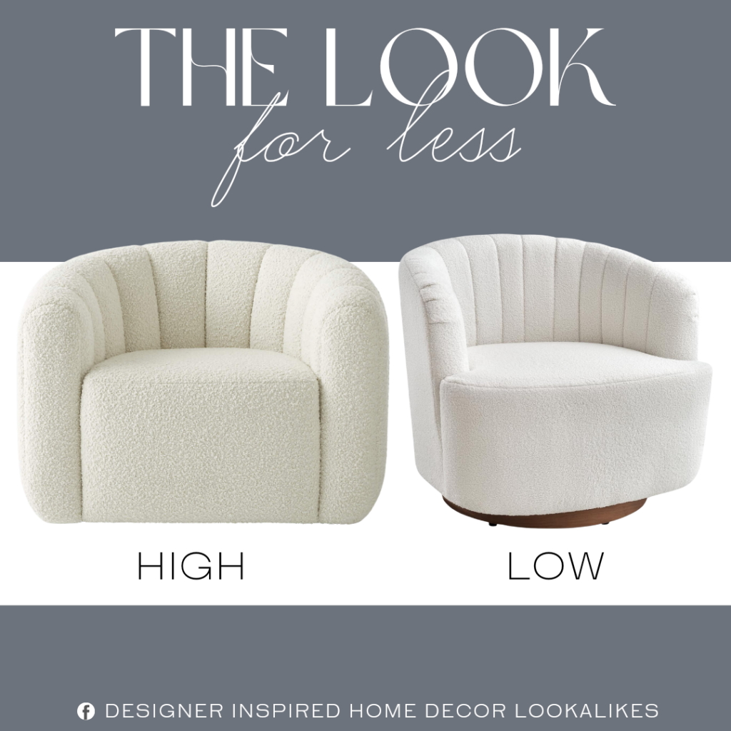 10 Designer & Look-a-Like Living Room Chairs