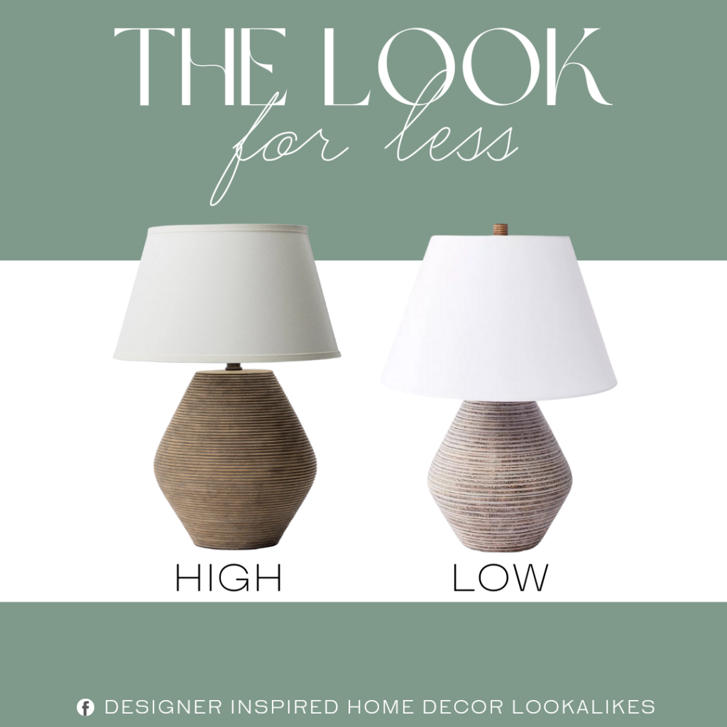10 Designer Dupe Table Lamps