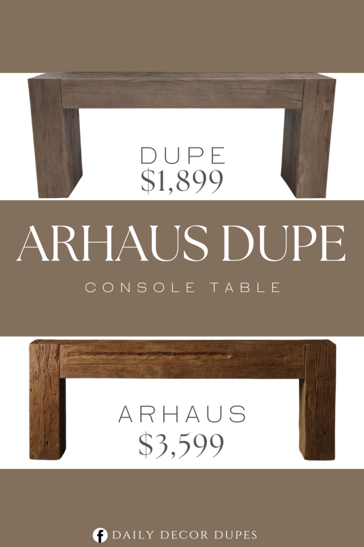 Arhaus Ubud Console Table Dupe
