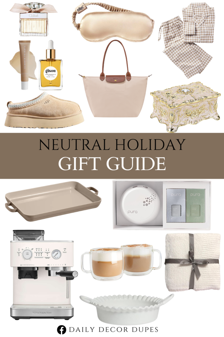 Neutral Holiday Gift Guide