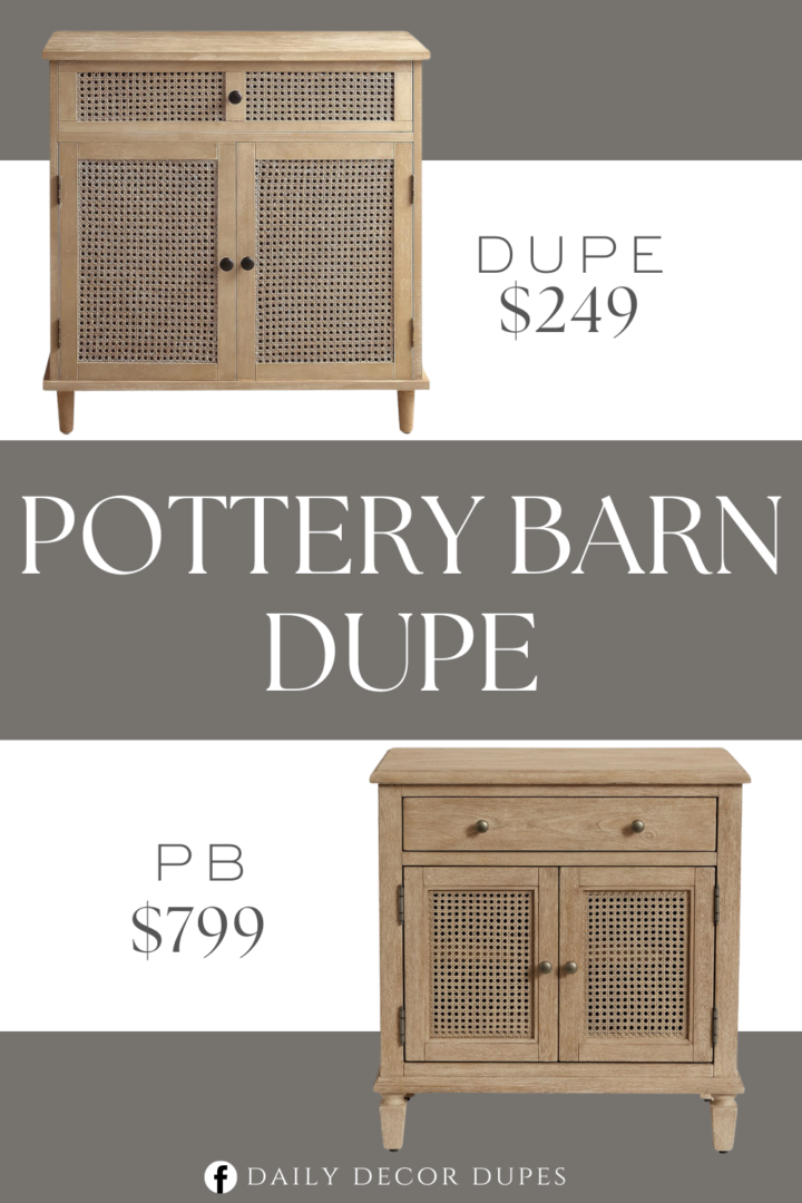 Pottery Barn Sausalito Nightstand Dupe